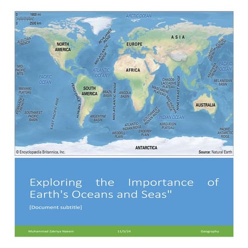 Introduction to oceanography | PDF