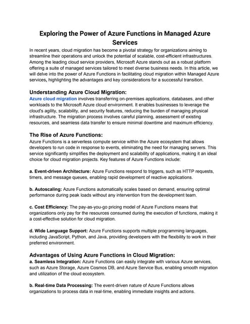 Azure Integration Services: Building the Future of Connected Systems | PPT
