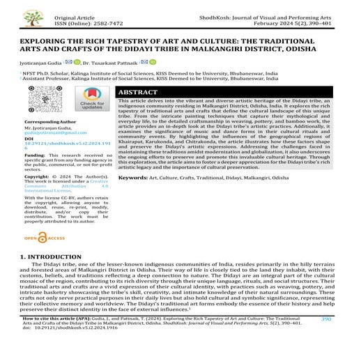 EXPLORING THE RICH TAPESTRY OF ART AND CULTURE THE TRADITIONAL ARTS AND ...