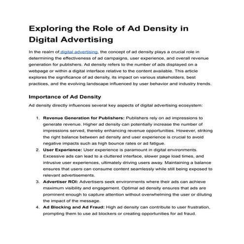Exploring the Role of Ad Density in Digital Advertising.pdf