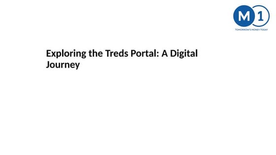 Intorduction to Treds - M1 Xchange | PPTX | Business Accounting ...