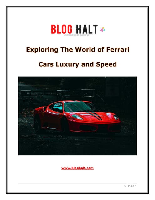 FERRARI______________ | PPT