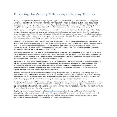 Exploring the Writing Philosophy of Jeremy Thomas .pdf