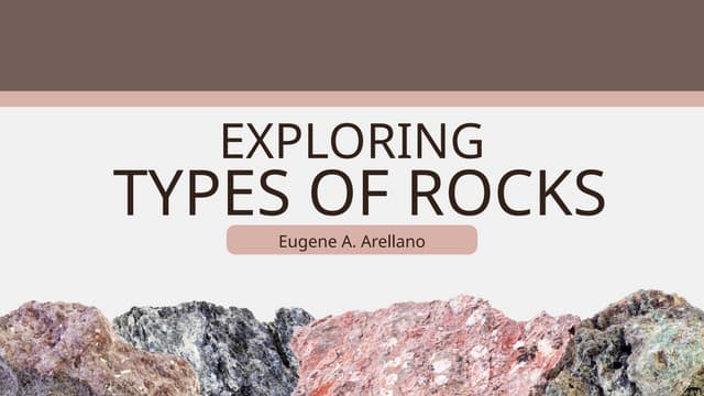 Types Of Rocks | PPT