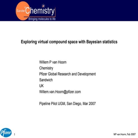 Exploring virtual compound space with Bayesian statistics | PPT
