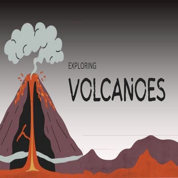 Exploring Volcanoes Earth Science Education Presentation Organic Semi ...