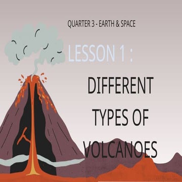 Exploring Volcanoes Earth Science Education Presentation Organic Semi ...
