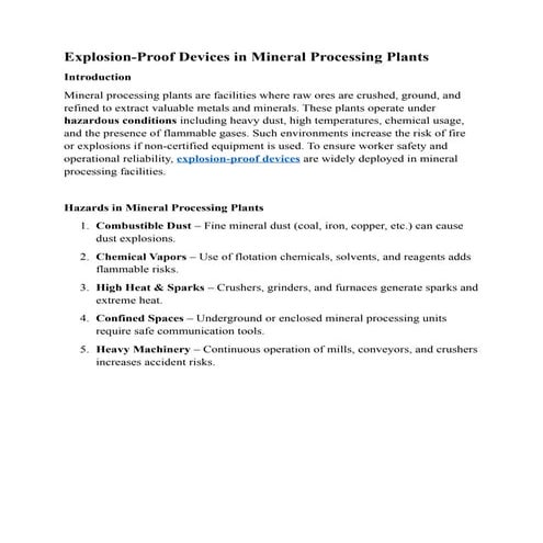 Explosion-Proof Devices in Mineral Processing Plants.docx