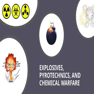 Explosives and its classification | PDF