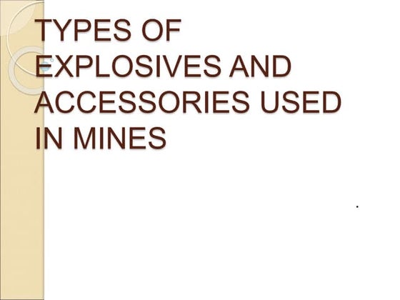 Techniques of Controlled Blasting | PPT