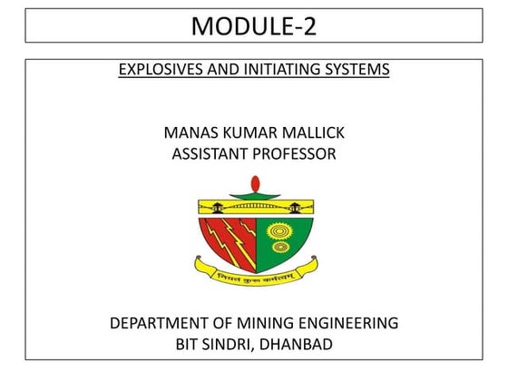 Explosive initiative devices | PDF | Chemistry | Science