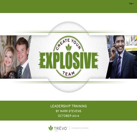 EXPLOSIVE TREVO TEAM PRESENTATION | PPT