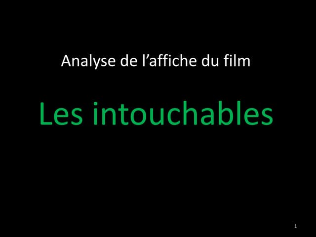 questionnaire film intouchables