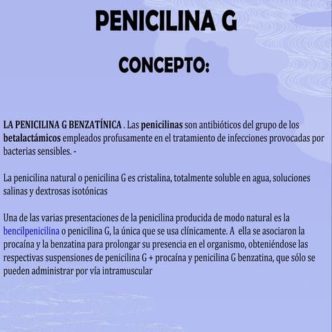 Penicilinas | PPTX