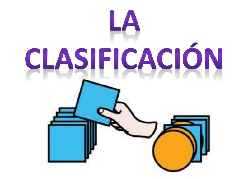Clasificación