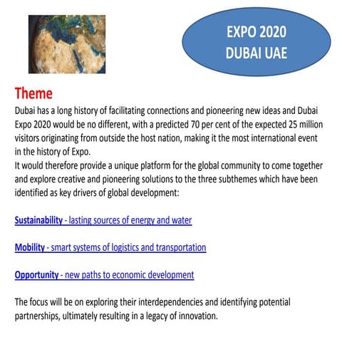 Expo2020 dubai | PPTX