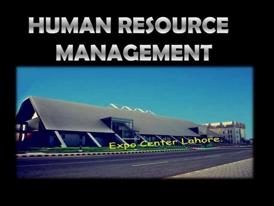 Expo center at Multan | PPT