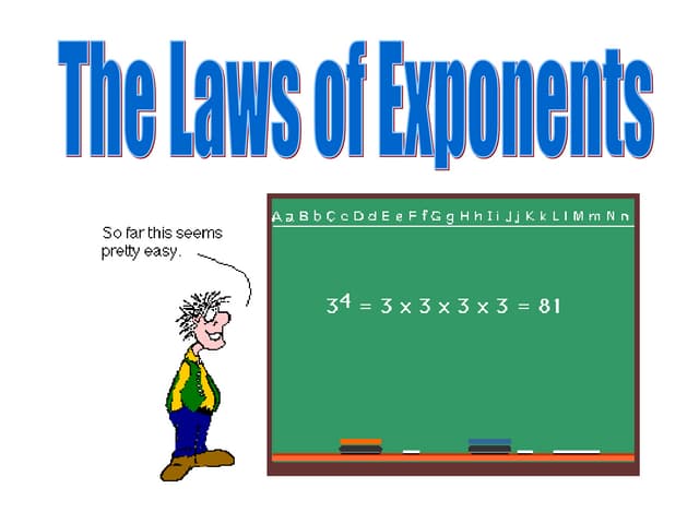Exponent1 | Ppt