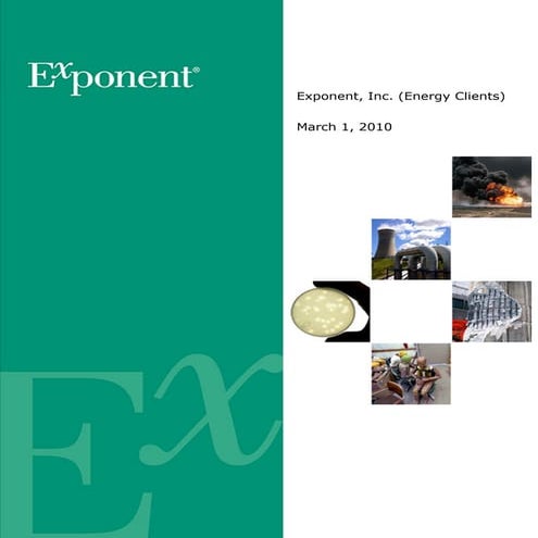 Exponent (Energy Clients) | PDF