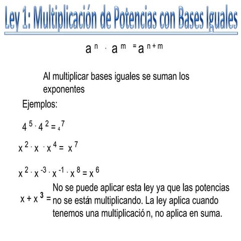 Exponentes y logaritmos | PPT