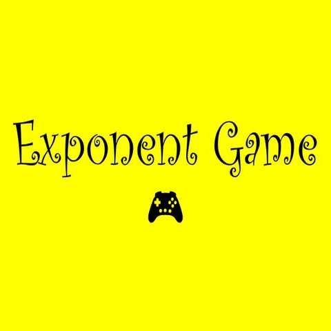 Exponent Game in PowerPoint Presentation gamification in Mathematics 9 ...
