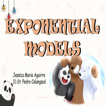 Exponential Models | PDF