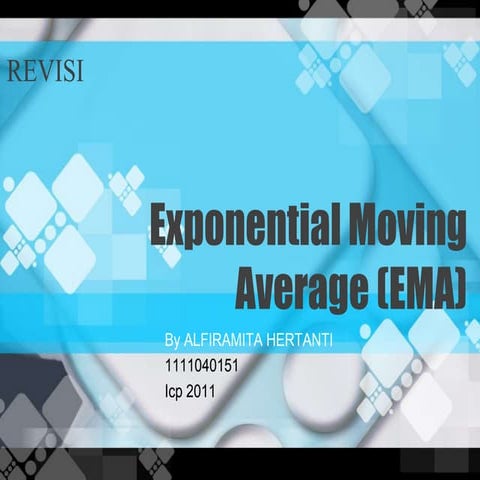 Exponential Moving Average Algorithm Clipart
