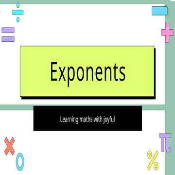 Exponents.ppt