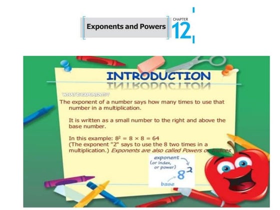 Application of exponents in real life | PPTX