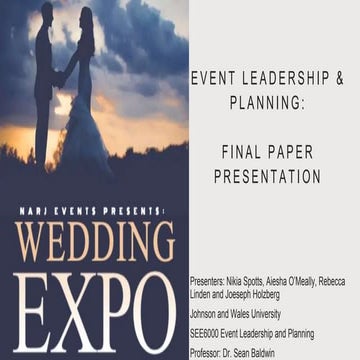 NARJ Events Wedding Expo presentation flash file | PPTX