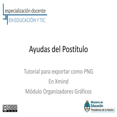 Exportar como imagen en xmind | PPTX