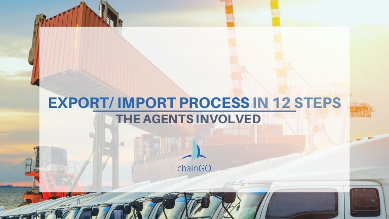Export/Import Process in 12 steps