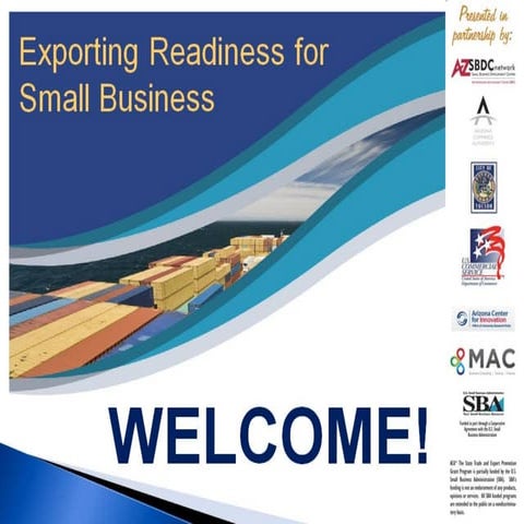 Exporting Readiness for Small Business | PDF