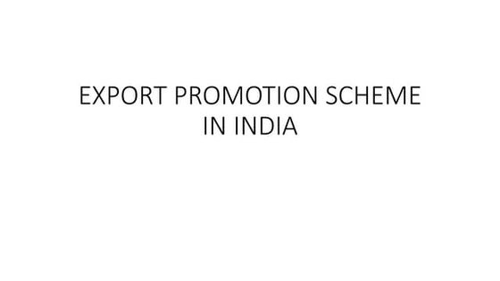 Agri Export Zones | PPT