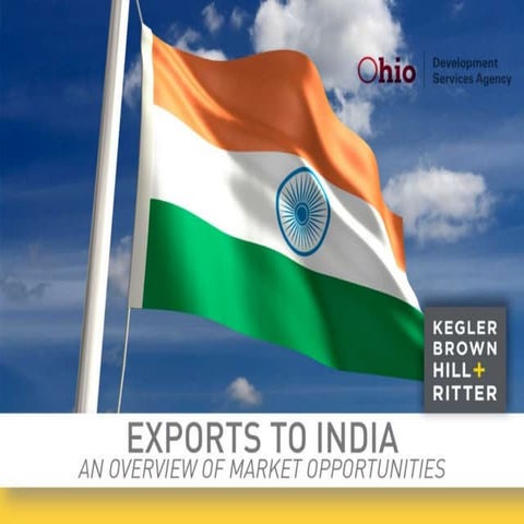 Exports to India: An Overview of Market Opportunities | PPTX