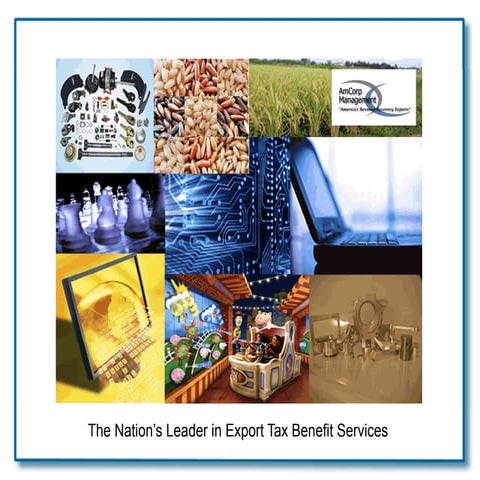 Export Tax Benefits | PDF