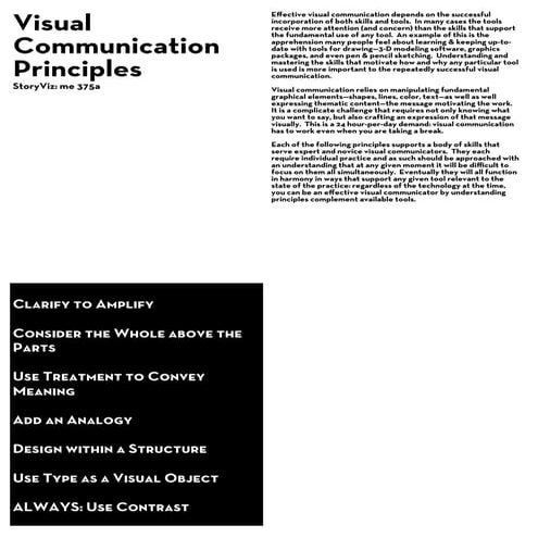 Visual Communication Design Principles | PDF | Desktop Publishing ...