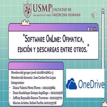 Exposición Seminario- Semana 11 - USMP FMH | PPTX