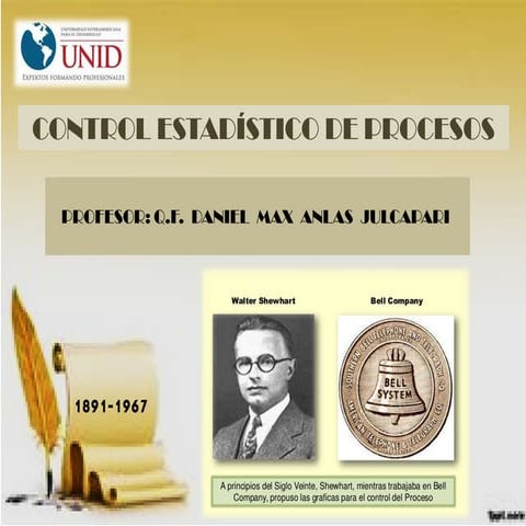 Exposición control estadistico de proceso | PDF