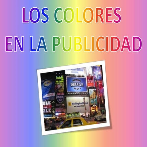 Exposición los colores en la publicidad (1) | PPSX