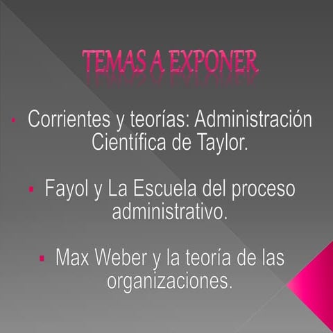 La administracion tradicional | PPTX