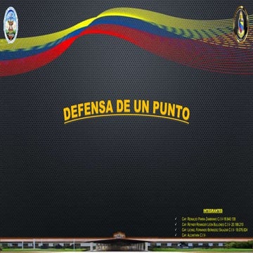 Operaciones defensivas | PPTX