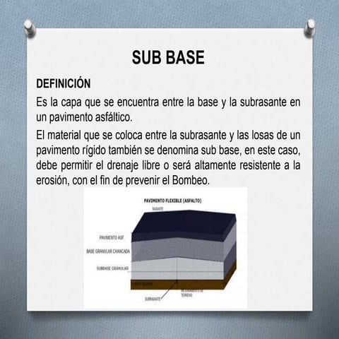 exposicion-geotecnia Es la capa que se encuentra entre la base y la ...