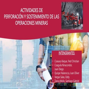 ACEROS DE PERFORACION, CARACTERISTICAS Y FICHAS TECNICAS.pptx