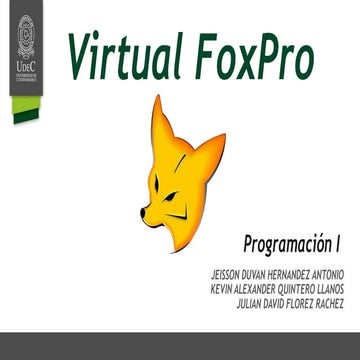 Exposicion fox pro | PPT