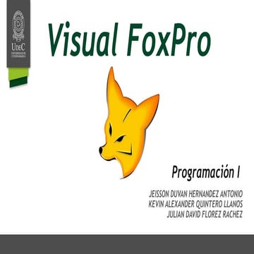 Exposicion fox pro | PDF