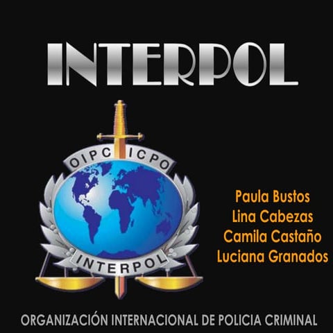 Diapositivas D.I.P.. sobre la importancia que tiene la interpol en ...