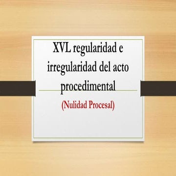 acto procedimental | PPTX