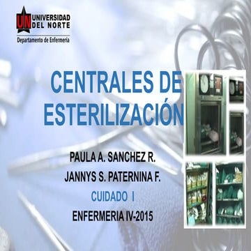 Ceye central de esterilización y equipos | PDF