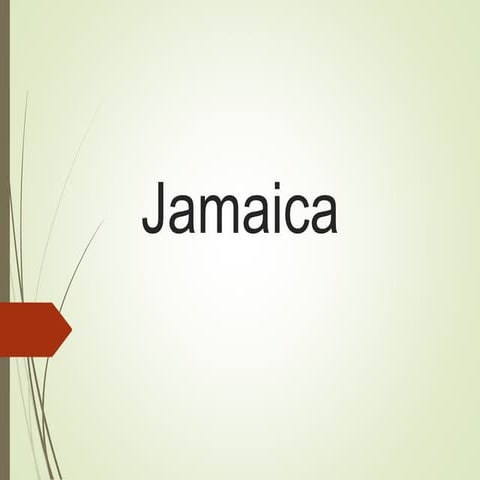 Jamaica and Jamaican culture | PPTX